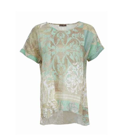 Linen relaxed top - Labels-Dolcezza : Gaby's Warkworth - DOLCEZZA H23