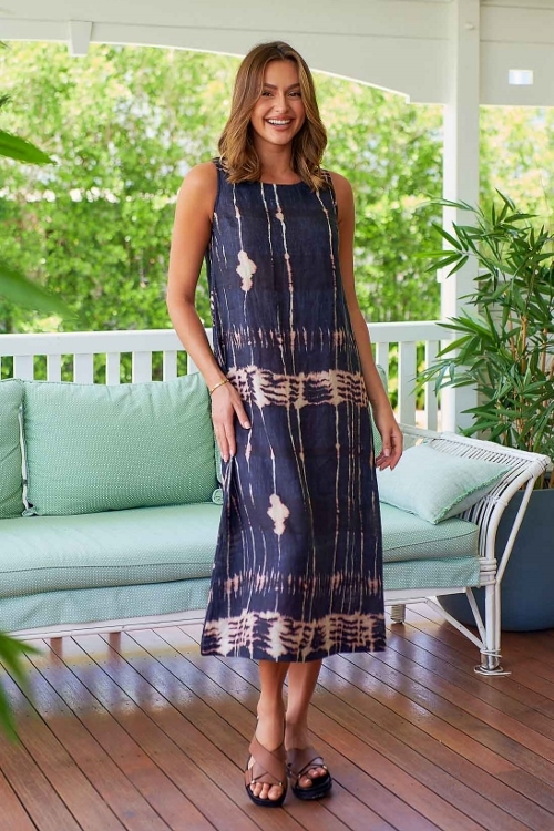 Long sleeveless dress - Labels-Naturals by O & J : Gaby's Warkworth ... Long sleeveless dress - Labels-Naturals by O & J : Gaby's Warkworth ...