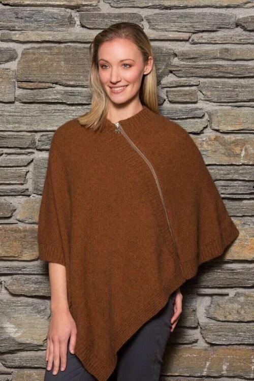 Rib/zip cape - Knitwear : Gaby's Warkworth - NOBLE WILDE C20