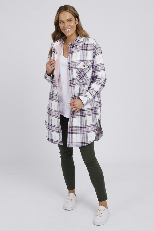 Aster check shacket - Labels-Elm : Gaby's Warkworth - ELM C22