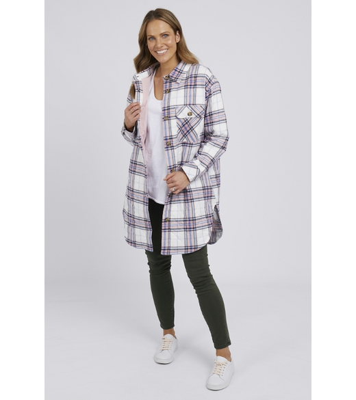 Aster check shacket - Labels-Elm : Gaby's Warkworth - ELM C22